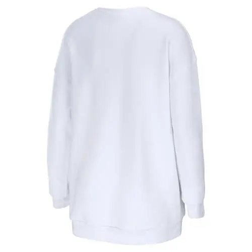 WEAR BY ERIN ANDREWS Los Angeles Rams Oversized Pullover Sweatshirt