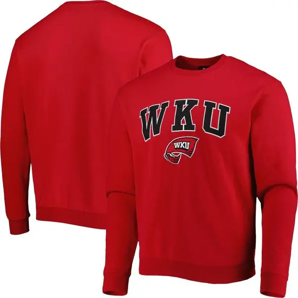COLOSSEUM Western Kentucky Hilltoppers Arch Over Logo Pullover Sweatshirt