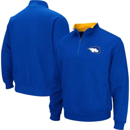 COLOSSEUM Hofstra University Pride Tortugas Quarter-zip Sweatshirt - Blue