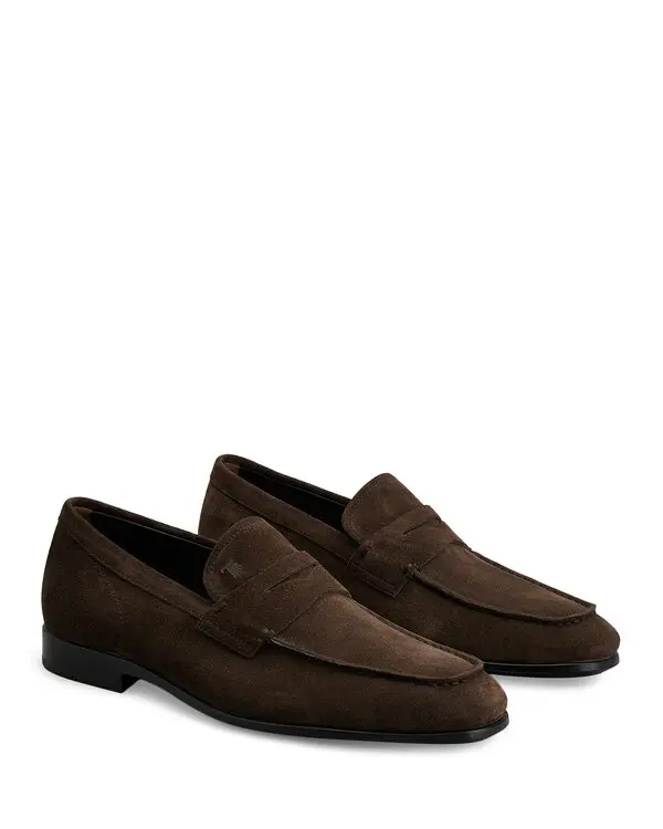 TOD'S Mocassino Loafers - Dark Brown