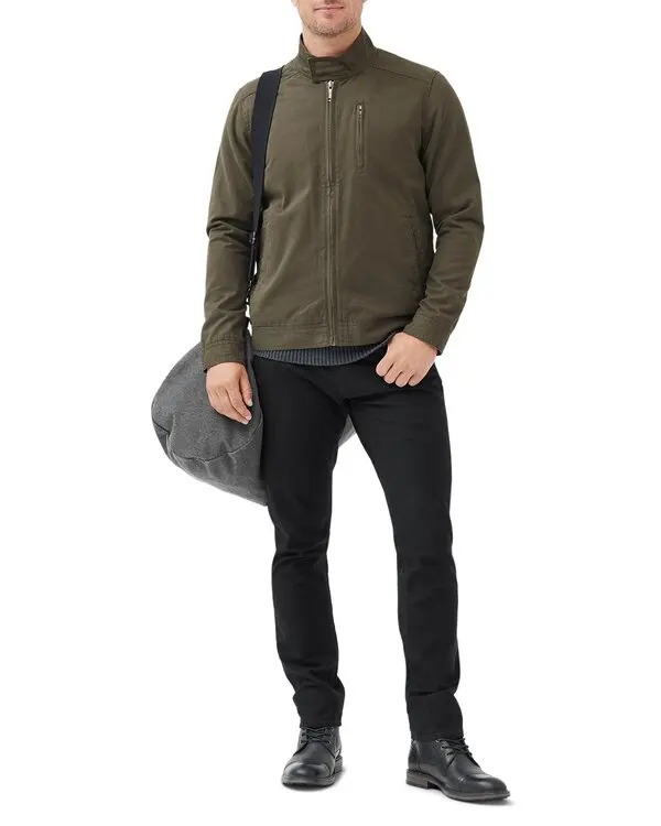 Rodd & Gunn Armitage Cotton Twill Harrington Jacket - Army