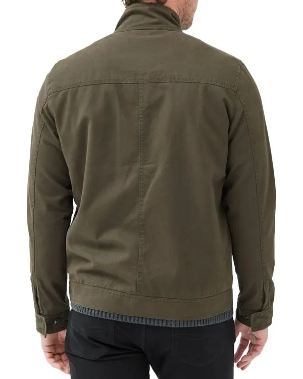 Rodd & Gunn Armitage Cotton Twill Harrington Jacket - Army