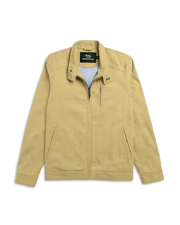 Rodd & Gunn Armitage Cotton Twill Harrington Jacket - Natural