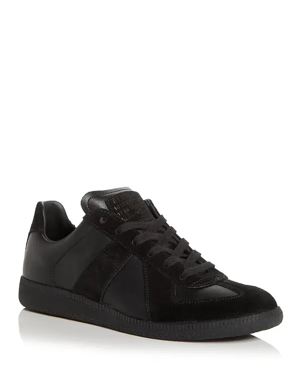 MAISON MARGIELA Replica Low Top Sneakers - Black