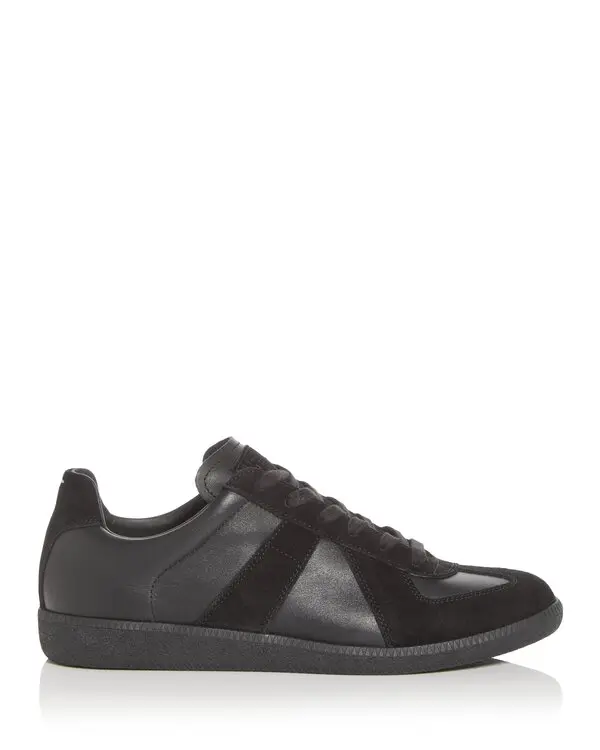 MAISON MARGIELA Replica Low Top Sneakers - Black