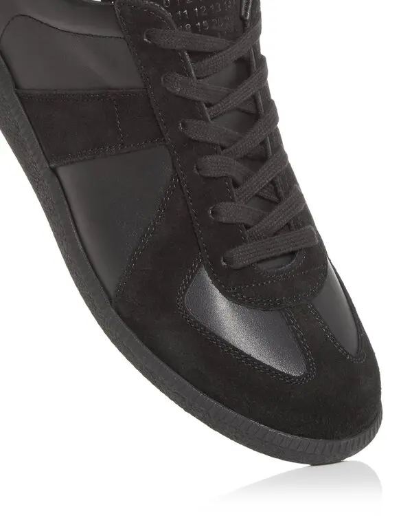 MAISON MARGIELA Replica Low Top Sneakers - Black