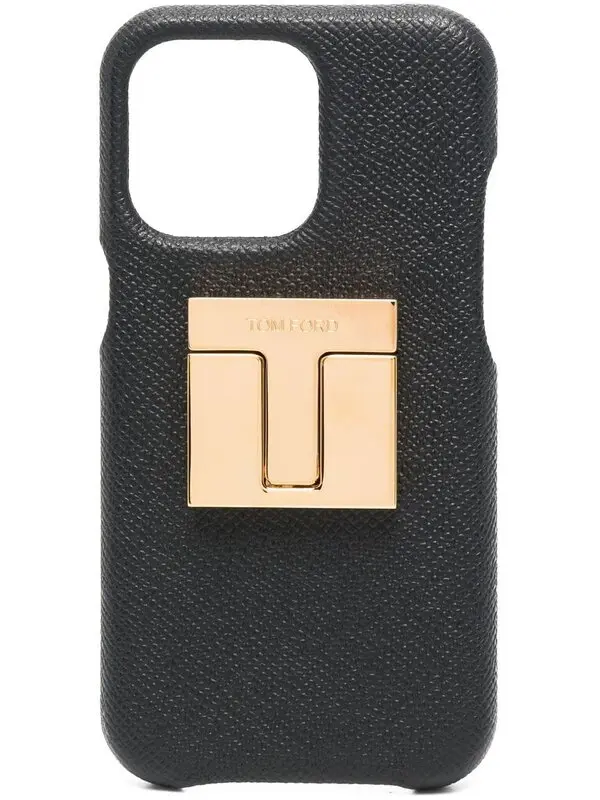 TOM FORD Logo-plaque Iphone 8 Pro Case - Black