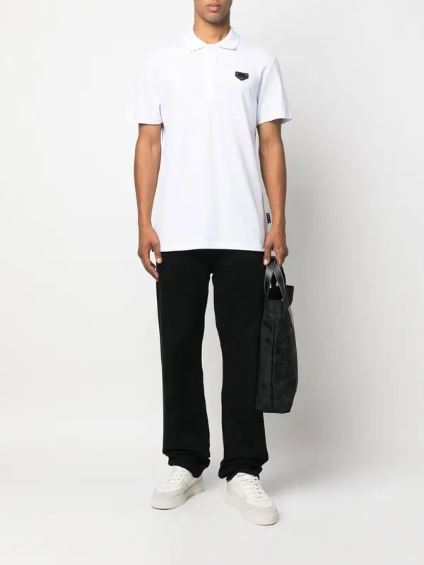 Philipp Plein Logo-plaque Polo Shirt