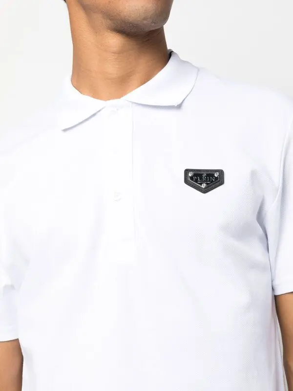 Philipp Plein Logo-plaque Polo Shirt