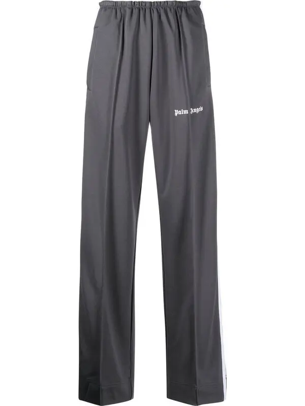 Palm Angels Logo Print Track Pants