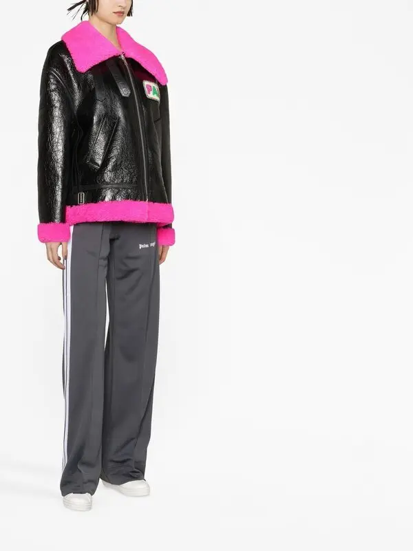 Palm Angels Logo Print Track Pants