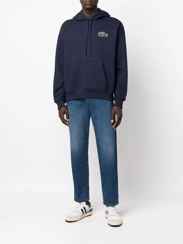 Lacoste Ogo-patch Cotton Hoodie