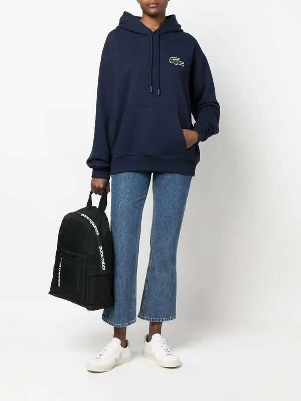 Lacoste Ogo-patch Cotton Hoodie
