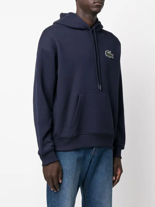 Lacoste Ogo-patch Cotton Hoodie