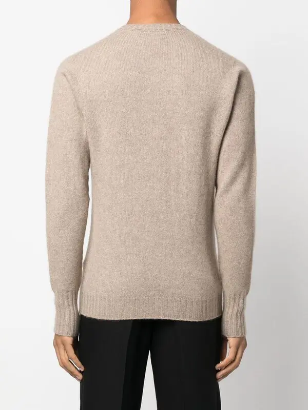 DRUMOHR Cashmere Crew-neck Jumper - Neutrals