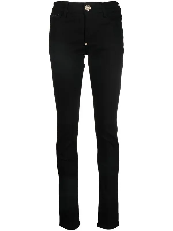 Philipp Plein Slim Fit Jeans - Black