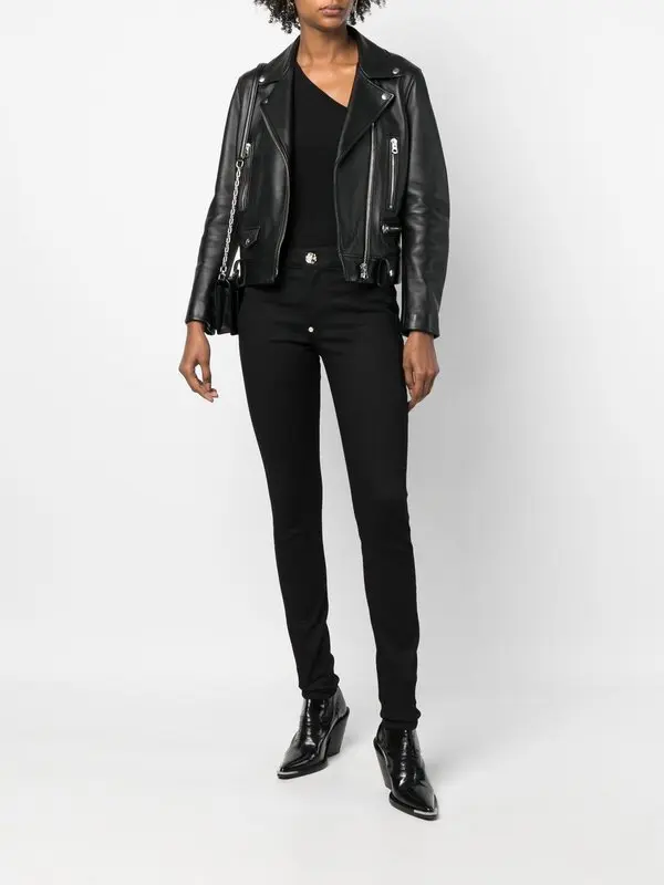Philipp Plein Slim Fit Jeans - Black