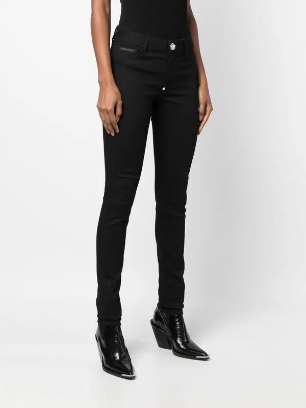 Philipp Plein Slim Fit Jeans - Black