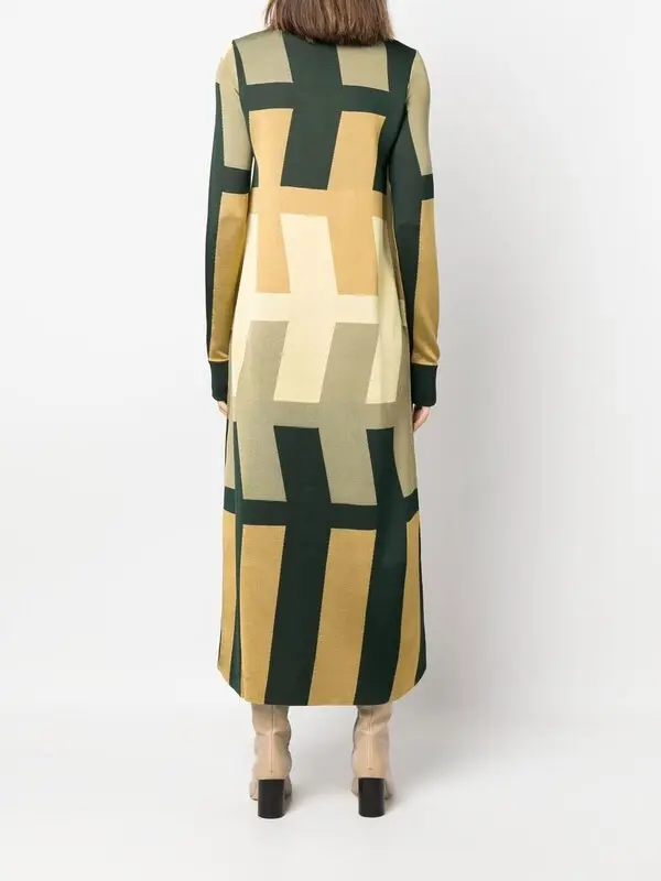 Colville Arrow Geometric-pattern Dress