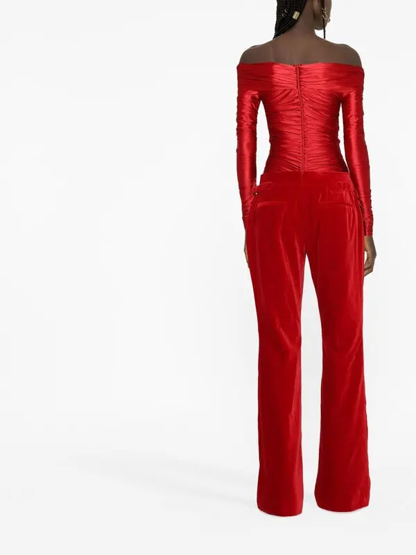 TOM FORD Velvet Bootcut Trousers