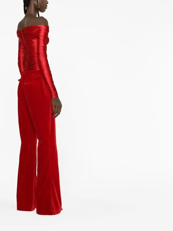 TOM FORD Velvet Bootcut Trousers