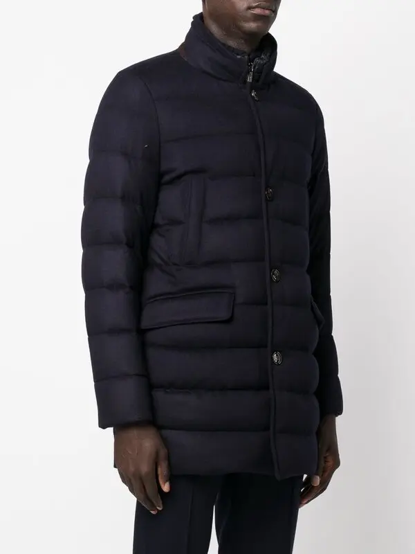MOORER Padded Zip-up Coat