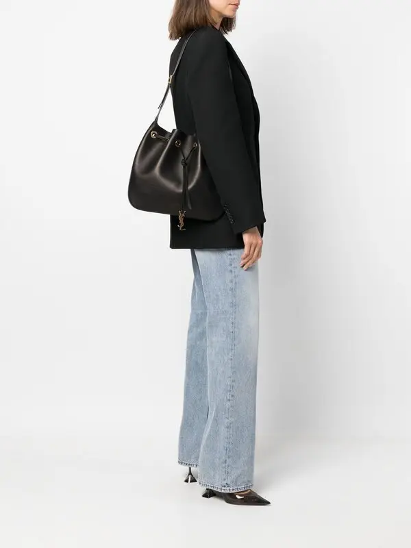 Saint Laurent Paris Vii Leather Shoulder Bag