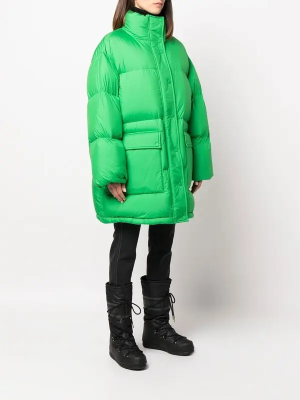 STAND STUDIO Mid-length Edna Coat - Green