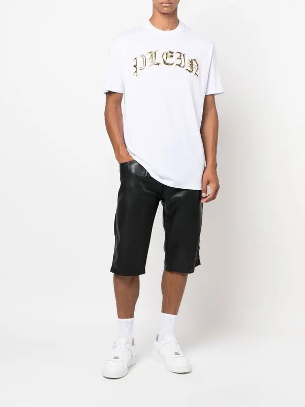 Philipp Plein Logo-appliqué Cotton T-shirt