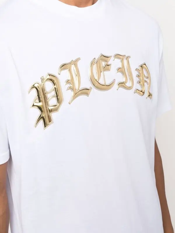 Philipp Plein Logo-appliqué Cotton T-shirt