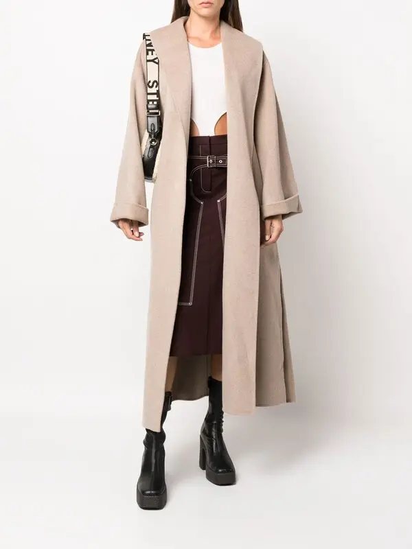 Stella McCartney A-line Midi Skirt With Contrast Stitching