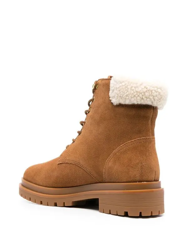 Ralph Lauren Carlee Suede Boots - Brown