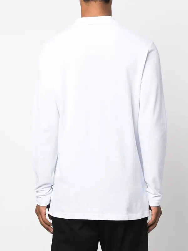 Philipp Plein Logo-plaque Polo Shirt - White