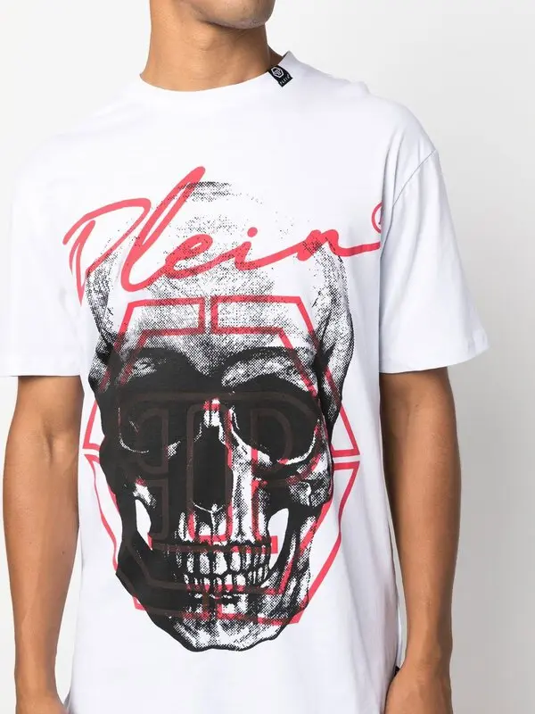 Philipp Plein Graphic-print Ss Skull T-shirt