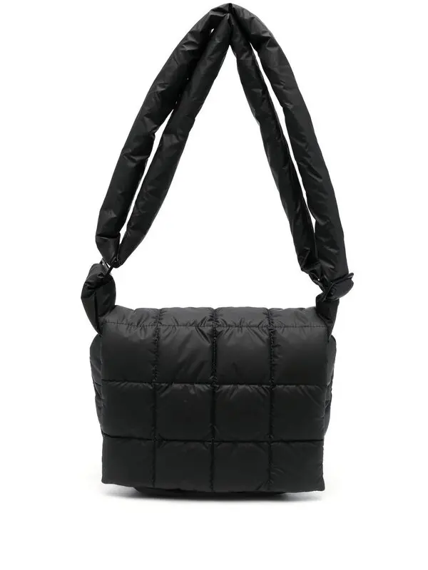 VEECOLLECTIVE Padded Crossbody Bag - Black