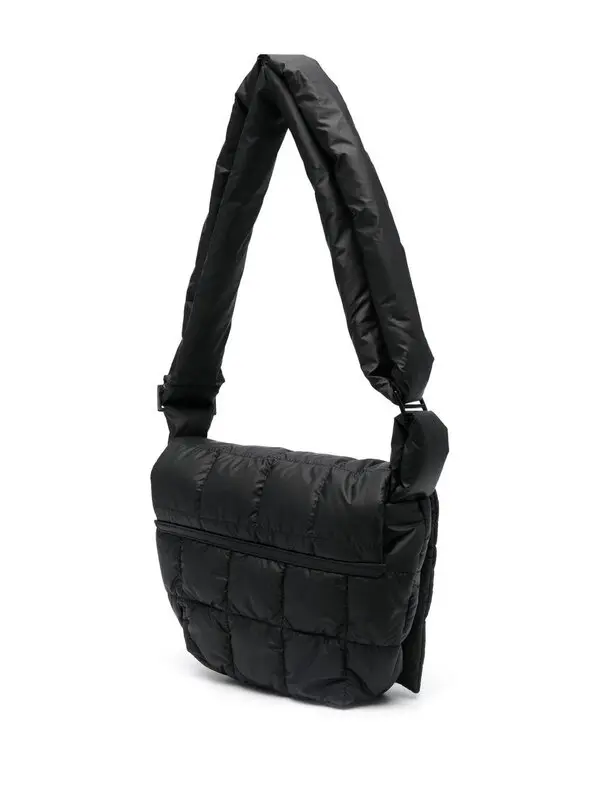 VEECOLLECTIVE Padded Crossbody Bag - Black