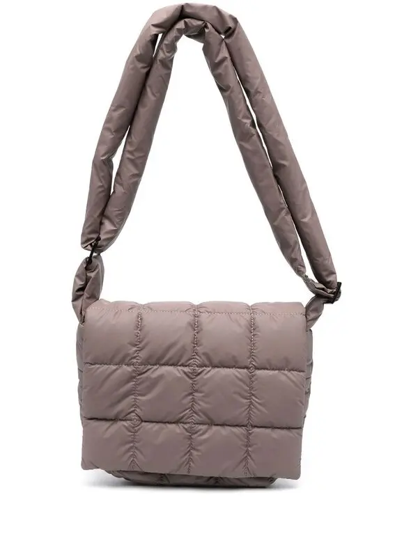 VEECOLLECTIVE Padded Crossbody Bag - Grey