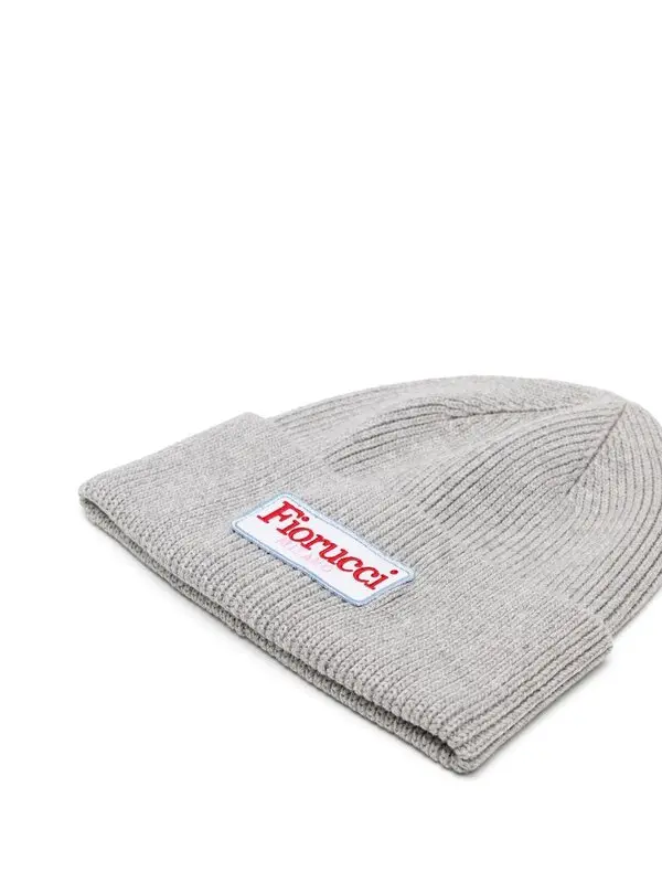 Fiorucci Logo-patch Knit Beanie