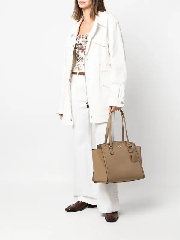 Michael Kors Chantal Large Pebbled Tote Bag