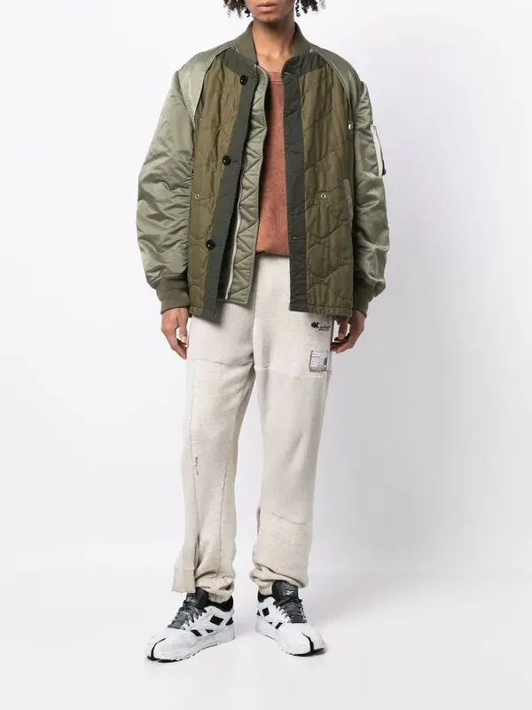 Mihara Yasuhiro Double Ankle-cuff Cotton Joggers