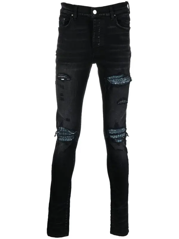Amiri Distressed Skinny Jeans