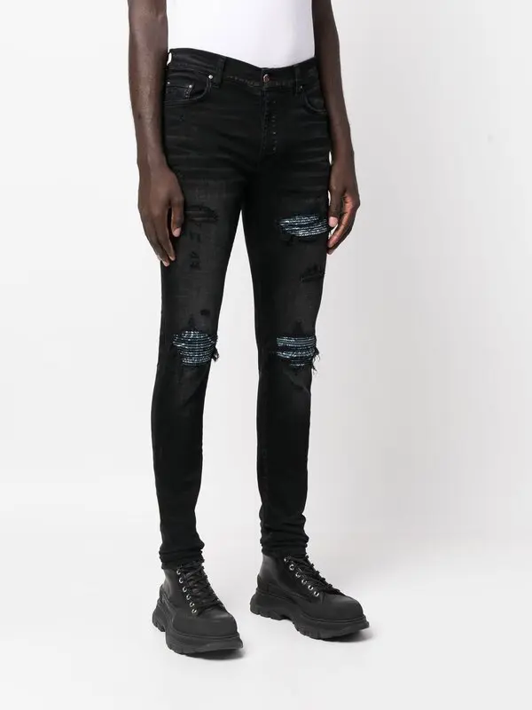 Amiri Distressed Skinny Jeans
