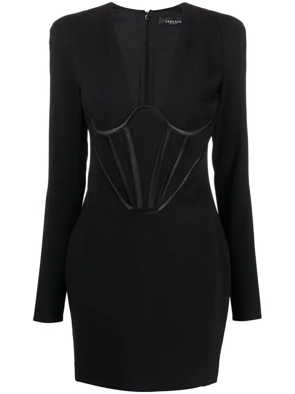 Versace Corset-style Minidress