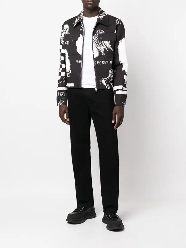 Amiri Graphic-print Shirt Jacket