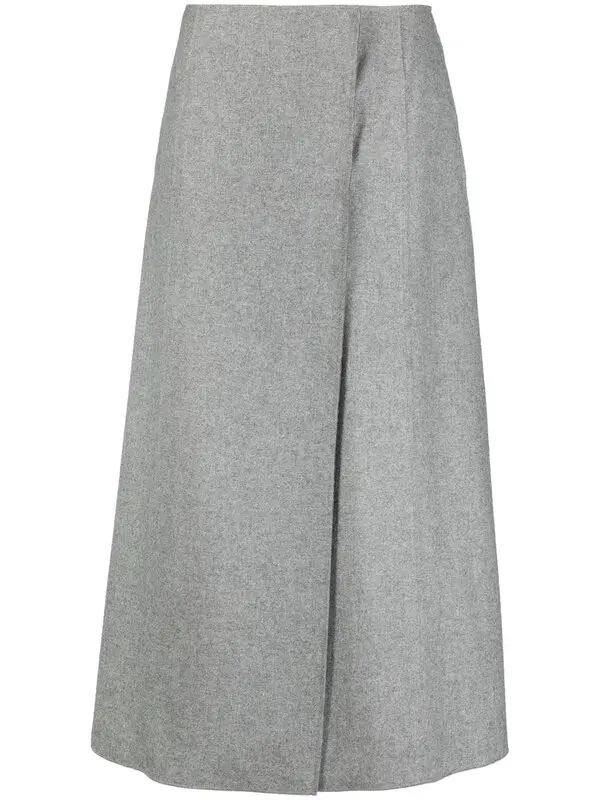 Alberta Ferretti A-line Midi Skirt
