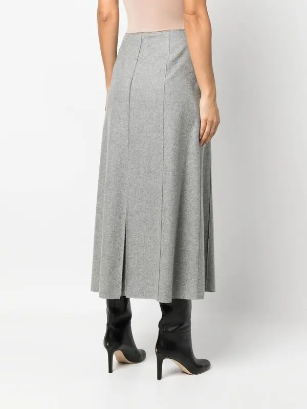 Alberta Ferretti A-line Midi Skirt
