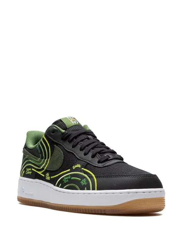 Nike Air Force 1 Lv8 Ny Vs Ny Sneakers - Black