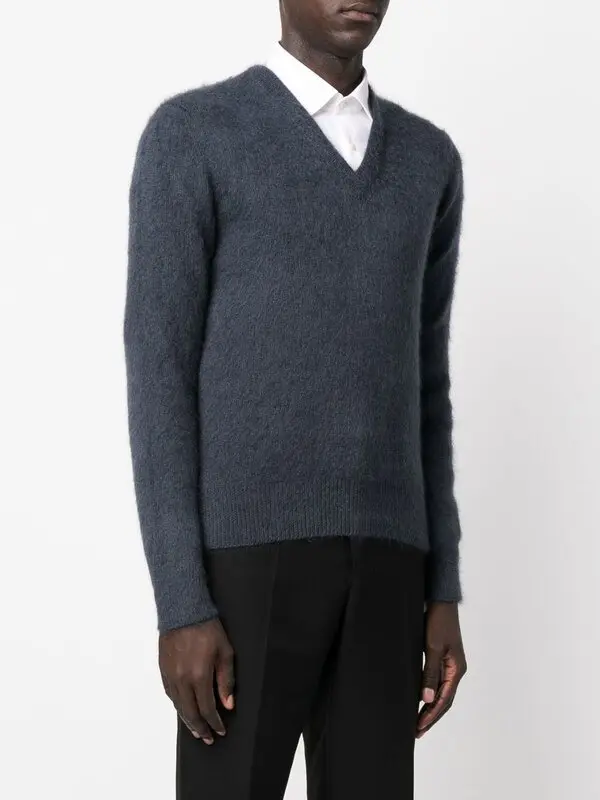 TOM FORD V-neck Knitted Jumper