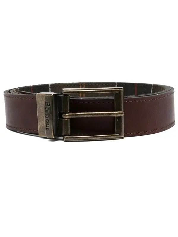Barbour Buckle Leather Belt