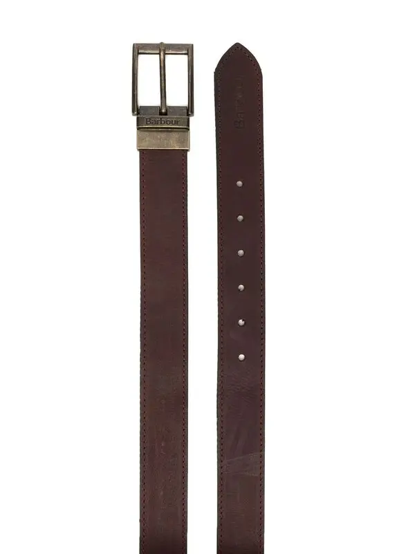 Barbour Buckle Leather Belt